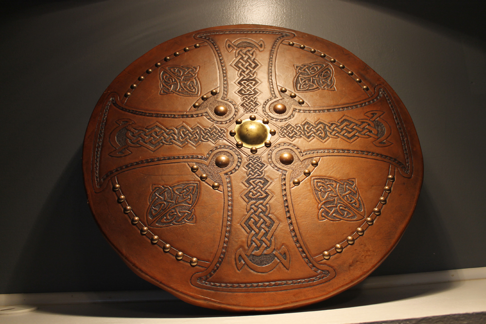 The Cross Targe | Celtic Leatherworks