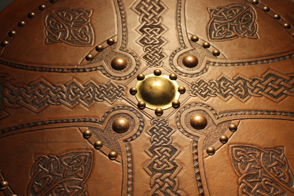 The Cross Targe | Celtic Leatherworks