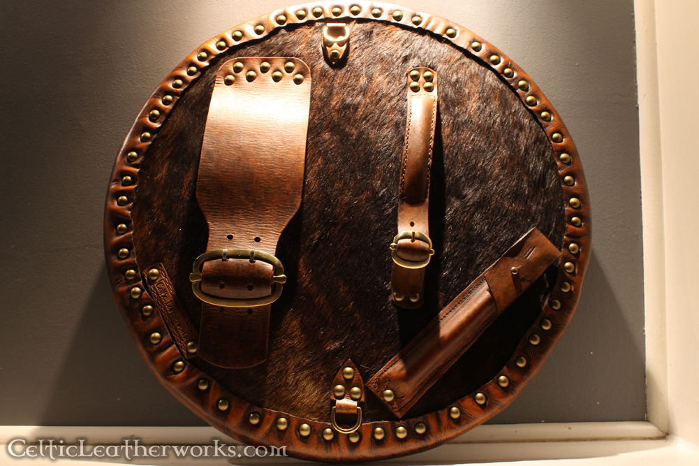 The MacKay Targe | Celtic Leatherworks